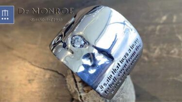 スカルリングの目に石を入れるカスタム(FC-290-SV) – シルバーアクセサリー / Dr MONROE【ドクターモンロー】公式サイト